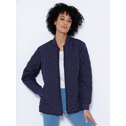 Classic Basics Damen Steppjacke, blau, Gr. 42, 100% Polyester, Wattierung:100% Polyester, Jacken