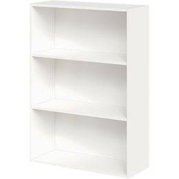 FMD B&uuml;cherregal &raquo;Bitz&laquo; offene F&auml;cher, variable Einlegeb&ouml;den, Breite: 44,4 oder 71,2 cm Holzwerkstoff B/H/T: 71,2cm x 101,6cm x 28cm, 3 Stk. offene 