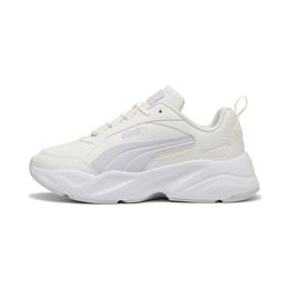 Puma Damen Sneaker "CASSIA 20 L", Gr. 42,5warm wei&szlig;, lavender pop, Puma wei&szlig;, Synthetik, unifarben, Schuhe, f&uuml;r sportliche und l&auml;ssige Looks, mit