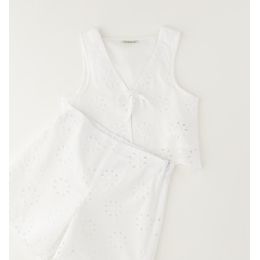 sarabanda M&auml;dchen Shorts "GIRL SUMMER SET", wei&szlig;, Gr. 152, 100% Baumwolle, Hosen