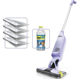 SHARK Akku-Wischmopp &raquo; VacMop 2-in-1 kabelloser Staubsauger/Spr&uuml;hmopp VM200EUPL&laquo; VOLLST&Auml;NDIGE REINIGUNG MIT EINEM EINZIGEN EINWEGPAD, kabellos, leicht lila 