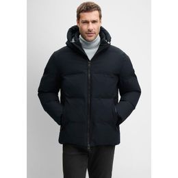 Cinque Herren Steppjacke &raquo;CIBOOSTER&laquo; mit Kapuze mit Logopatch blau 3XL