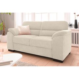 Sit & More sit&more 2-Sitzer &raquo;Montego, B: 168 cm&laquo; mit Federkern beige Luxus-Microfaser (90% Polyester, 10% Polyamid);Struktur (100% Polyester);Luxus-Microfaser 