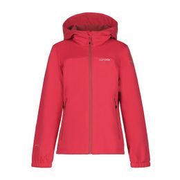 Icepeak M&auml;dchen Softshelljacke &raquo;KULM JR&laquo; mit Kapuze mit Kapuze und Stehkragen, leicht stretchiges Material lila 176