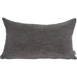 HOCK Dekokissen &raquo;Stacy&laquo; Sofakissen inkl. F&uuml;llung, 60x60cm, R&uuml;ckenkissen, uni grau Obermaterial: 100% Polyester. F&uuml;llung: 100% Polyester B/L: 50cm x 30cm, 1