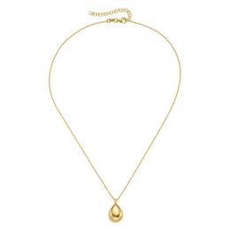 Firetti Damen Kette mit Anh&auml;nger &raquo;Schmuck Geschenk Silber 925 Halsschmuck Ankerkette Anh&auml;nger Tropfen&laquo; gold Silber 925 (Sterlingsilber), L: 47 B: 