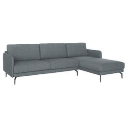Creation BY ROLF BENZ Ecksofa &raquo;CR.450, Designecksofa, Polsterecke, L-Form&laquo; Armlehne sehr schmal, Breite 234 cm, Alugussf&uuml;&szlig;e in umbragrau grau Chenille