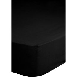 Good Morning Spannbettlaken &raquo;Renforc&eacute; &laquo; 100% Baumwolle, Renforc&eacute;, Rundumgummi, bis 25 cm h&ouml;he, 80x200, Wei&szlig; schwarz Renforc&eacute;, Obermaterial: 100% 