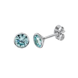 Firetti Damen Paar Ohrstecker &raquo;Schmuck Geschenk Silber 925 Ohrschmuck&laquo; mit Zirkonia (synth.) silber 5mm, Silber 925 (Sterlingsilber)