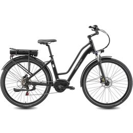 Maxtron Unisex &raquo; Urban 8 City-E-Bike 28 Zoll&laquo; 7 Gang Shimano Kettenschaltung Mittelmotor 250 W (mit integr. Akku), Elektrofahrrad f&uuml;r Alltag und 