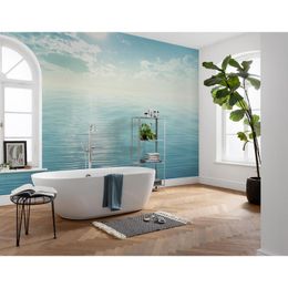 Komar Fototapete &raquo;Vlies Fototapete - La Mer Bleue - Gr&ouml;&szlig;e 400 x 250 cm&laquo; Motiv bedruckt glatt blau Vlies B/L: 400m, Rollen: 1