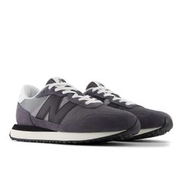 New Balance Herren Sneaker "237", Gr. 42,5, grau, Leder, Textil, Schuhe
