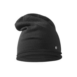 Pearlwood Unisex Pearlwood Strickm&uuml;tze &raquo;CODY&laquo; Feinstrick, Temperaturregulierend schwarz Einheitsgr&ouml;&szlig;e