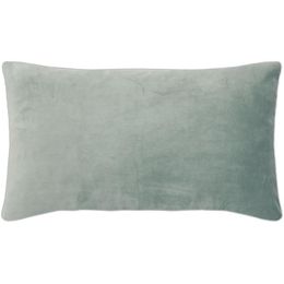 Pad Dekokissen &raquo;Elegance&laquo; Design als Basic, aus Samt, elegante Optik gr&uuml;n Polyester B/L: 25cm x 50cm, 1 Stk.