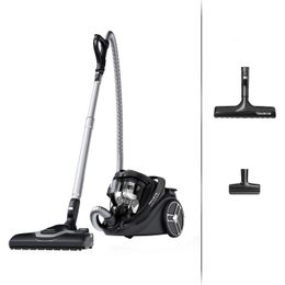 Rowenta Bodenstaubsauger &raquo;RO7935 Silence Force Cyclonic Parkett&laquo; 500 W beutellos mit nur 59 dB(A), 12 m Aktionsradius, Staubbeh&auml;ltervolumen 2,5 Liter schwarz 