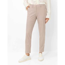 Brax Damen 3/4-Hose "Style MARON S", beige, Gr. 26, Web, 71% Baumwolle, 20% Lyocell, 9% Elasthan, Hosen