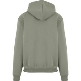 Karl Kani Herren Kapuzenpullover "Karl Kani Small Signature Essential Os Zip Hoodie", gr&uuml;n, Gr. M, 65% Baumwolle, 35% Polyester, Pullover