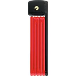 Abus Faltschloss &raquo;Bordo Lite 6055K/85 SH&laquo; mit Halterung rot Blacklist Faltschloss
