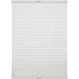 Sch&ouml;ner Wohnen Kollektion SCH&Ouml;NER WOHNEN-Kollektion Plissee &raquo;Marla&laquo; blickdicht mit Bohren verspannt verschraubt, mit Leinen-Optik wei&szlig; Obermaterial: 100% Polyester 130cm, 