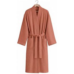 Egeria Bademantel &raquo;LIVA&laquo; 1 Stk. Kimono, Waffelpiqu&eacute; Baumwolle S/M L: 110cm