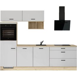 IMPULS K&Uuml;CHEN K&uuml;chenzeile &raquo;M&uuml;nchen, Ausrichtung w&auml;hlbar, Schubk&auml;sten mit Soft-Close&laquo; Set, in verschiedenen Farben erh&auml;ltlich, Breite 280 cm B/H/T: 