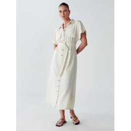 Willa Shirt Dress 'Zel' female size 40 Cream