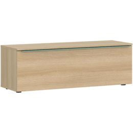 Tom Tailor HOME Lowboard Lowboard mit Breite 110 cm, viel Stauraum mit besonderem Farbkick beige Holzwerkstoff, Melamin, Spanplatte B/H/T: 110cm x 
