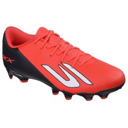 Skechers Herren Fu&szlig;ballschuh "GOLD FG, Go Soccer Mens, Skechers Skx_2 Academy Fg", Gr. 41, rot, Lederimitat, Schuhe, Sportschuh, Naturrasenschuh mit