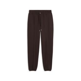 Puma Damen Sporthose "HER Fleece Hose Damen", braun, Gr. L, unifarben, Obermaterial: 68% Baumwolle, 32% Polyester. Taschenfutter: 100% Baumwolle,