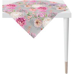 Apelt Mitteldecke &raquo;6748&laquo; grau Baumwolle, Polyester B/L: 88cm x 88cm, quadratisch