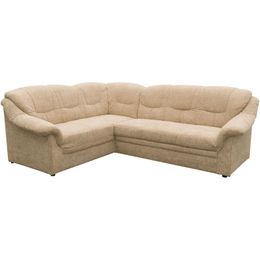 OTTO home Ecksofa &raquo;Nyborrg 234 x 185 cm, auch mit Schlaffunktion, formsch&ouml;n & stabil&laquo; L-Form, aus haustierfreundlichem Pet Friendly Bezug beige 100% 
