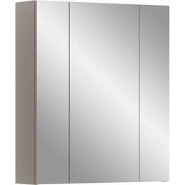 Home Affaire Badezimmerspiegelschrank &raquo;Malm&ouml;, Breite 60 cm, 3 Spiegelt&uuml;ren, 9 F&auml;cher, 6 Einlegeb&ouml;den&laquo; 1 Stk. tlg. in verschiedenen Farben erh&auml;ltlich, 