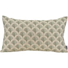 HOCK Dekokissen &raquo;Erny&laquo; Sofakissen inkl. F&uuml;llung, 50x50cm, Dekokissen, Gingko-Muster Obermaterial: 100% Polyester. F&uuml;llung: 100% Polyester B/L: 50cm x 30cm,