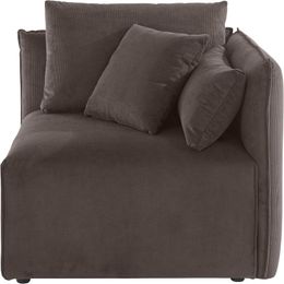 OTTO home Sofa-Eckelement &raquo;N&ouml;re&laquo; Modul - zum Zusammenstellen; in vielen Bezugsqualit&auml;ten und Farben braun 92% Polyester, 8% Polyamid Samtcord