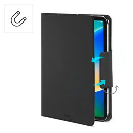 Hama Tablet-H&uuml;lle &raquo;Tablet-H&uuml;lle f. iPad Air 13&ldquo;, herausnehmbare BT-Tastatur, Touchpad&laquo; Tablet Bluetooth-Tastatur, Touchpad, Standfunktion, abnehmbare 