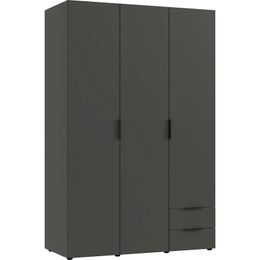 wimex Kleiderschrank &raquo;Modena&laquo; Dreht&uuml;ren-Schrankprogramm grau Holzwerkstoff Graphit, B/H/T: 120cm x 185cm x 54cm