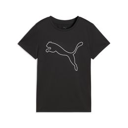 Puma Damen Trainingsshirt "TAD Essentials Logo-T-Shirt Damen", schwarz, Gr. XL, Obermaterial: 100% Polyester, Shirts