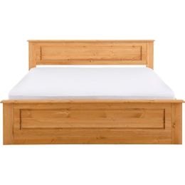 OTTO home Massivholzbett &raquo;Madrid, Landhausstil, hohe Belastbarkeit!&laquo; Breite/Belastbarkeit 180cm/220 KG, 160cm/200 KG, 90cm/=120 KG, mit Rollrost, aus 