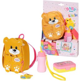 Baby Born Puppen Rucksack &raquo;Kindergarten Rucksack&laquo; bunt Einheitsgr&ouml;&szlig;e Puppen Rucksack