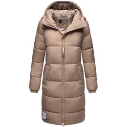 Marikoo Wintermantel Damen Gr&ouml;&szlig;e XXL dunkelbeige