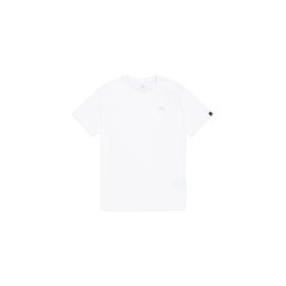 ALPHA INDUSTRIES Shirt 'Basic TPU' male size 5XL Black / White