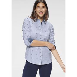 Kangaroos Damen Hemdbluse, wei&szlig;, Gr. 48, Web, Obermaterial: 97% Baumwolle, 3% Elasthan, Blusen, figurbetonte Passform, mit Abn&auml;hern, aus Baumwolle