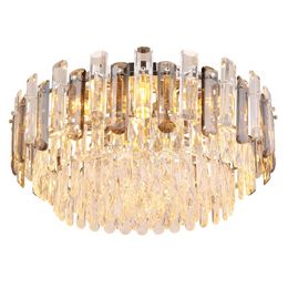 Globo LIGHTING Deckenleuchte &raquo;ORGINA&laquo; E14 1 Stk. Deckenlampe Wohnzimmer-Leuchte Schlafzimmer-Leuchte Flur K&uuml;che &Oslash; 55cm H: 27cm, 1 Stk.