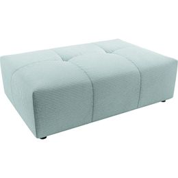 3C Candy Polsterhocker &raquo;Yoshy&laquo; Passend zur Serie Yoshy blau 88% Polyester, 12% Polyacryl B/H/T: 120cm x 41cm x 83cm, Cord