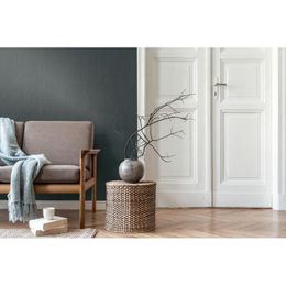 Livingwalls living walls Vliestapete &raquo;Unitapete Leausenstruktur - Vliestapete modern&laquo; matt strukturiert Moderne Vliestapete aus Leausenoptik Vlies B/L: 0,53m x 