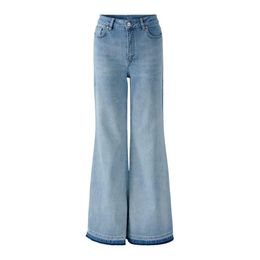 Oui Jeans Flared in blue denim | Gr.: 36