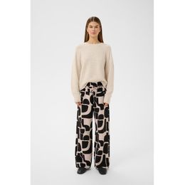 Inwear Hose LYNNIW Lockere Passform in BLACK SOFT BLOCKS | Gr.: 40