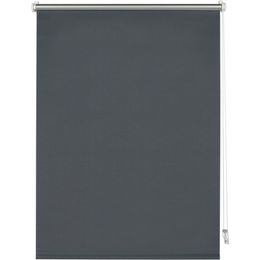 Gardinia Seitenzugrollo &raquo;Thermo Klemmrollo Energiesparend&laquo; energiesparend ohne Bohren freih&auml;ngend abdunkelnd mit Thermobeschichtung grau Polyester 