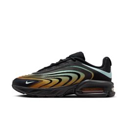 Nike Sportswear Herren Sneaker "Nike Air Max Fire", Gr. 44,5, schwarz, Synthetik, Textil, Schuhe, inspiriert vom Design des Air Max TN