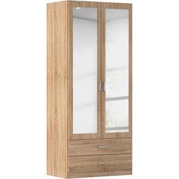 Rauch Kleiderschrank &raquo;Schrank Garderobe Ankleide GAMMA Breiten 91/136/181/226/271/315/360 cm&laquo; in 3 Ausstattungen BASIC/CLASSIC/PREMIUM (inkl. SOFT-